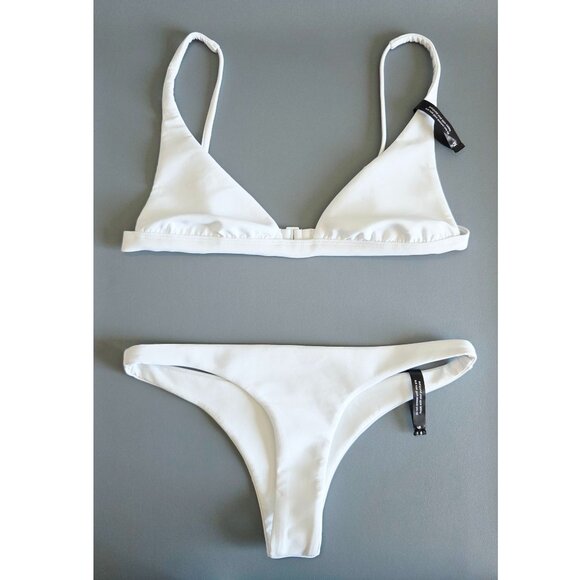 Ark Swimwear | Swim | Ark Swimwear White Seamless Bikini Bralette Med ...
